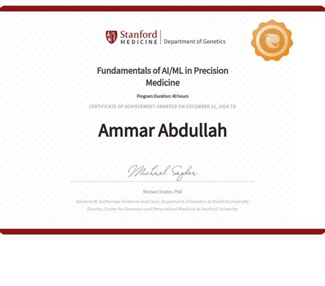 Ammar Yasser On Linkedin Precisionmedicine Artificialintelligence