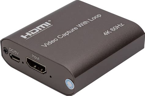 Внешняя карта видеозахвата PowerPlant HDMI 4k/60hz (HDVC5) (CA914166 ...