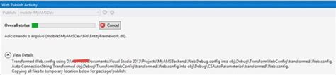 Azure Mobile Services How To See The Webconfig File Published