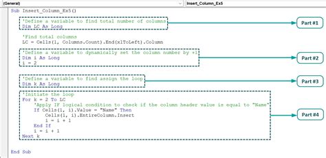 Vba Insert Columns In Excel Examples How To Insert Columns