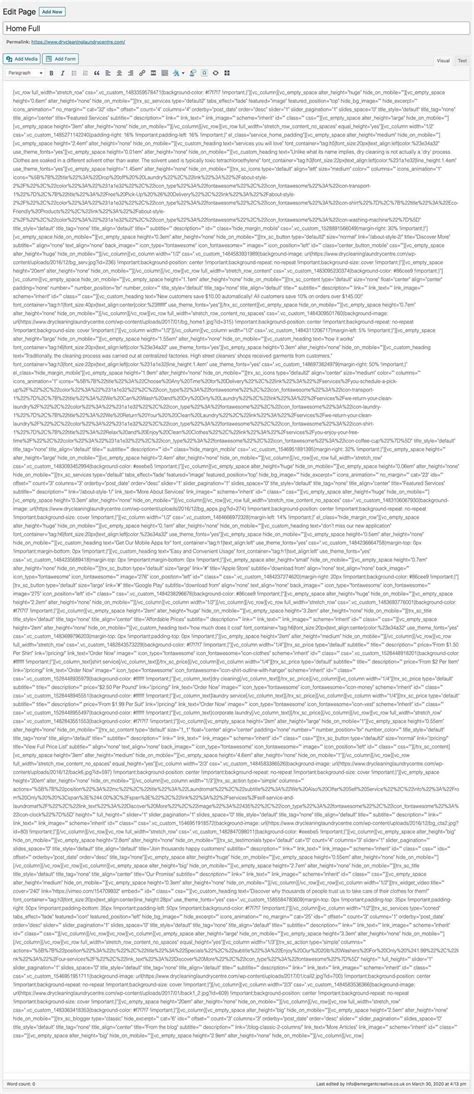 Wordpress Wpbakery Page Builder Backend Editor Not Working Stack