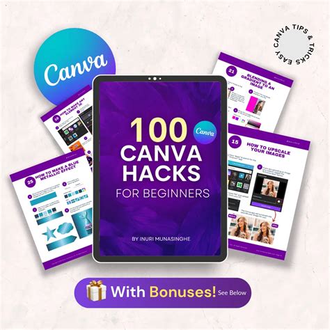 100 canva hacks for beginners
