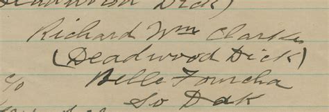 Richard William Deadwood Dick Clarke Autograph Letter Triple Signed 12 09 1927