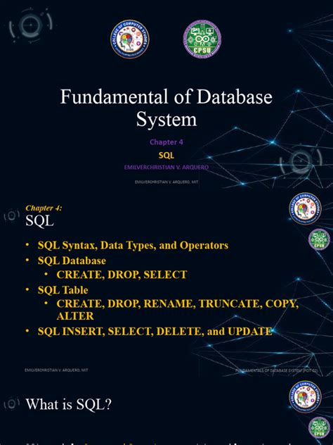 Pcit 02 Chapter 4 Of Fundamental Of Database System Pdf Relational