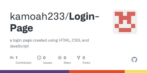 Github Kamoah Login Page A Login Page Created Using Html Css And Javascript