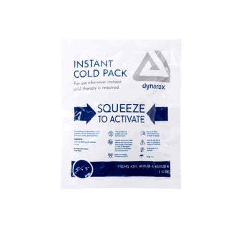Dynarex Instant Cold Pack 4 X 5 362cs 4511ub 2