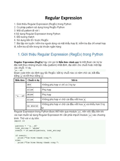 01 regular expression pdf