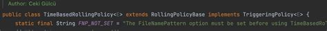 logback timebasedrollingpolicy的filenamepattern和file配置详解 csdn博客
