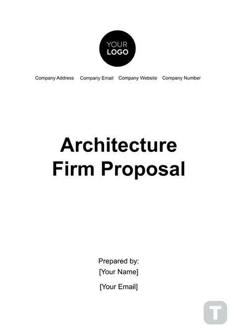 Free Architecture Firm Proposal Template To Edit Online