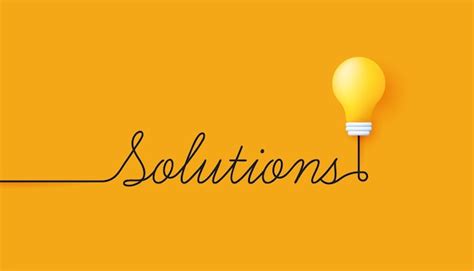 Solution Thinking Ideas And Innovation With Lightbulb Creative Concept