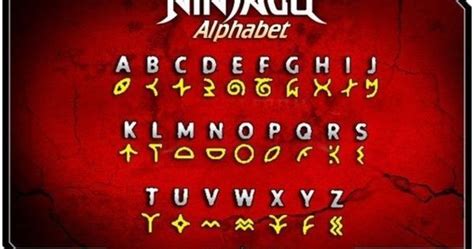 Ninjago Lettering