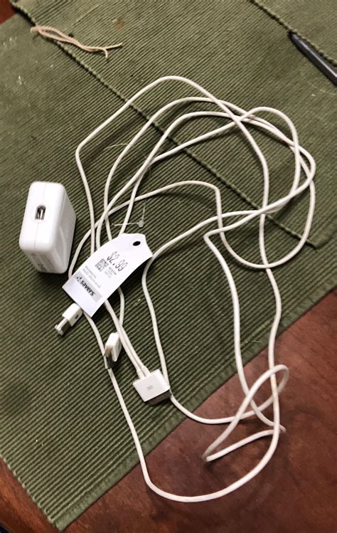 Found A Firewire Usb Cable At Savers For 3 R Ipod