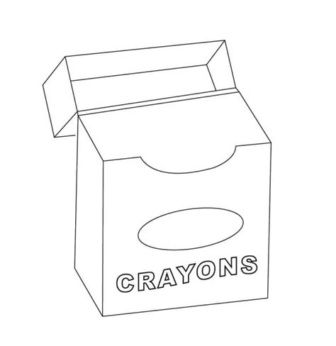 Crayon Box Coloring Pages Print [2025]