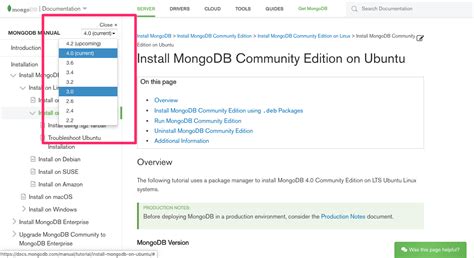 How To Install A Specific Version Of MongoDB Stack Overflow