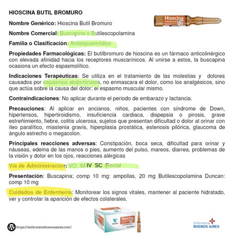Butilbromuro De Hioscina Para Que Sirve Guía Completa 2025