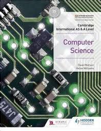 CIE AS A Level Computer Science 9781510457591 Caxton Books