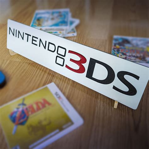 Large Engraved Nintendo 3ds Logo Video Game Wall Art Etsy