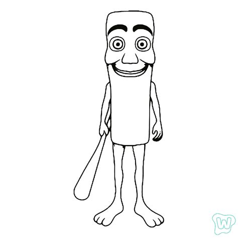 16 Tung Tung Tung Sahur Para Colorir Imprima Grátis