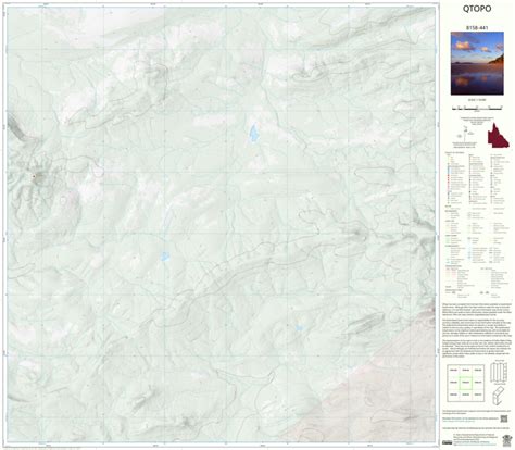 Mount Lollypop 8158 441 Map By Department Of Natural Resources And