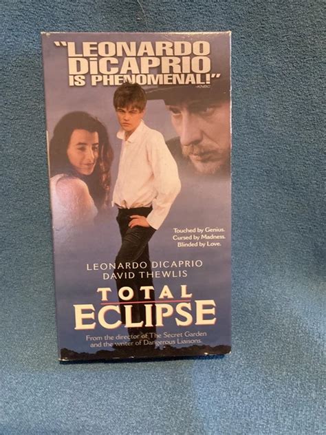 Total Eclipse Vhs Leonardo Dicaprio Arthur Rimbaud Movie £7 60 Picclick Uk