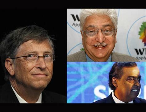 Rils Mukesh Ambani Wipros Azim Premji Suns Dilip Shanghvi In Top