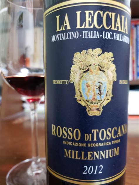 再飲（イタリア／la Lecciaia Rosso Di Toscana Millennium Jumbo99sanのブログ