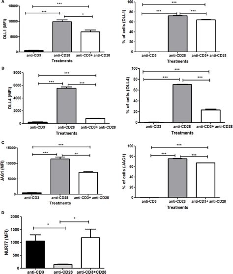 Cd28 Signaling Drives Notch Ligand Expression On Cd4 T Cells Pmc