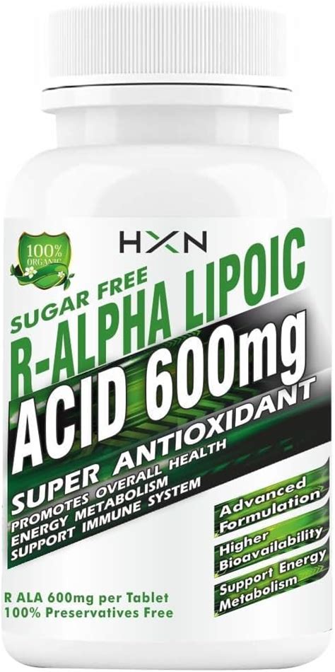 Ha R Alpha Lipoic Acid 600mg R Ala With Omega 3 Coq10 Vitamin B12 L