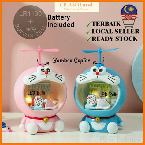 Msia Ready Stock Doraemon Lamp Cute Bed Lamp Table Lamp T Lampu