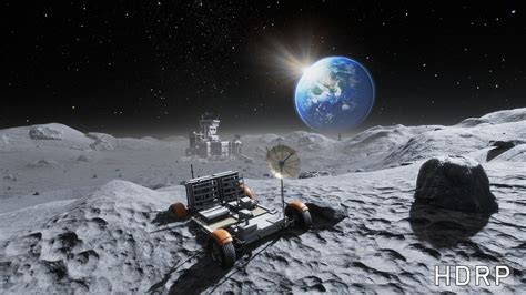 Sci Fi Moon Base Sci Fi Moon Base