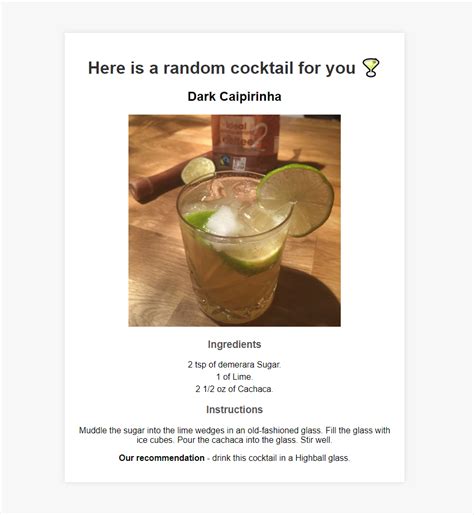 GitHub TalBarda8 Cocktails Generator