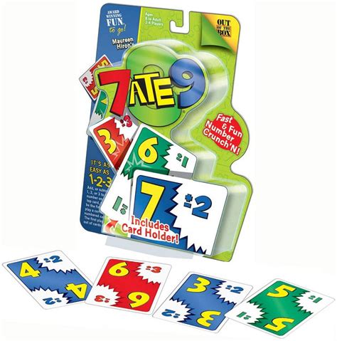 Out Of The Box Publishing 7 Ate 9 Fast And Fun Number Crunchn Game