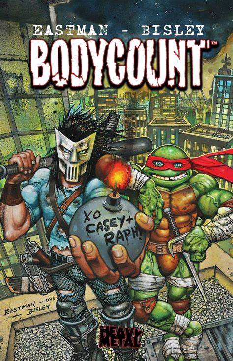 Teenage Mutant Ninja Turtles Bodycount The Comics Journal