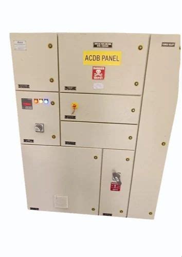 Single Phase 415 V Acdb Control Panel Board 200a At ₹ 15000piece In