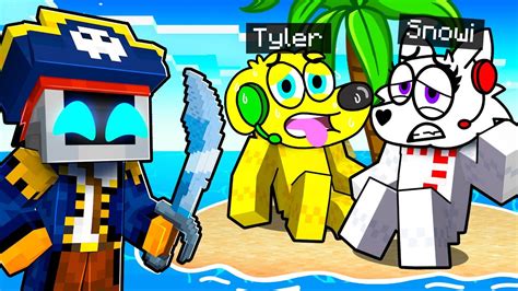 Tyler And Snowi Stranded On An Island In Minecraft Youtube