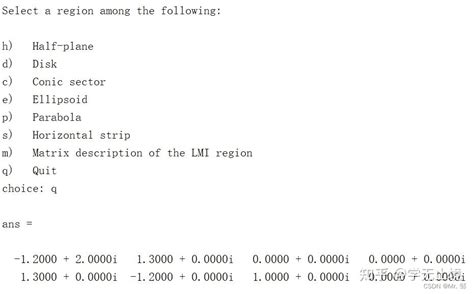 H2h无穷控制之msfsyn、hinfmix和h2hinfsyn函数使用及示例学习 知乎 H2h无穷控制之msfsyn、hinfmix和h2hinfsyn函数使用及示例学习 知乎