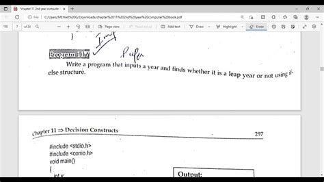 C Program If Else Easiest Way To Understand C Programming Program 117 Chapter 11 Lecture