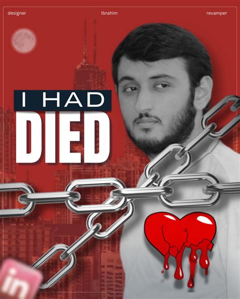 muhammad ibrahim on linkedin i had died 💔 when she said to me i