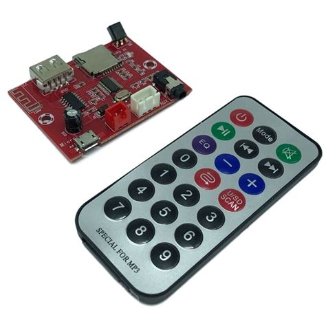 Dc5v Bluetooth Audio Decoder Modul U Disk Tf Kart Grandado
