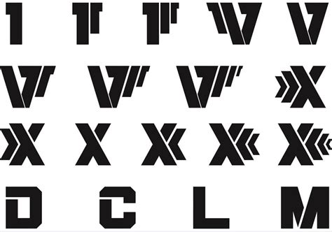 Printable Roman Numerals Symbols Free Download And Print For You