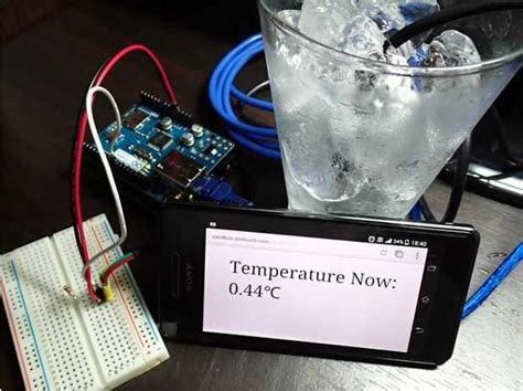 Monitoreo De Temperatura En Línea Usando Arduino Ethernet Shield