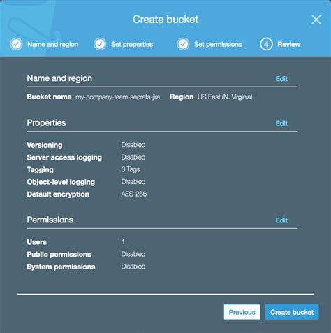 Custom S3 Buckets In Jira — Team Secrets