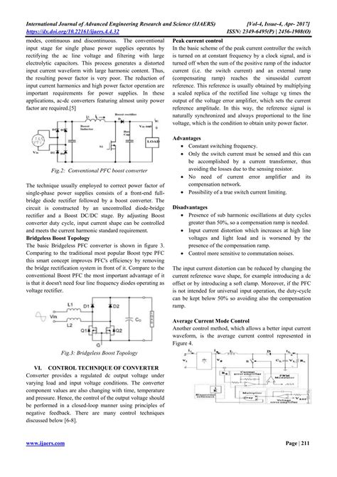 Power Factor Correction Using Bridgeless Boost Topology Pdf Home