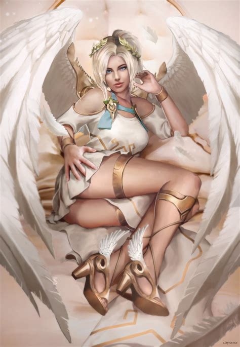 Artstation Mercy Winged Victory