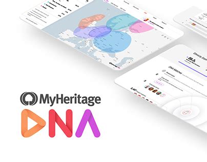 Myheritage Projects Photos Videos Logos Illustrations And Branding Behance