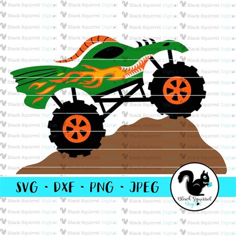 Monster Jam Clipart Etsy