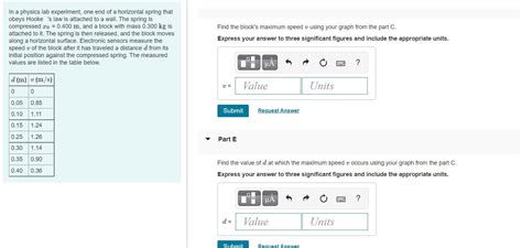 Solved In A Physics Lab Experiment One End Of A Horizontal Chegg Com