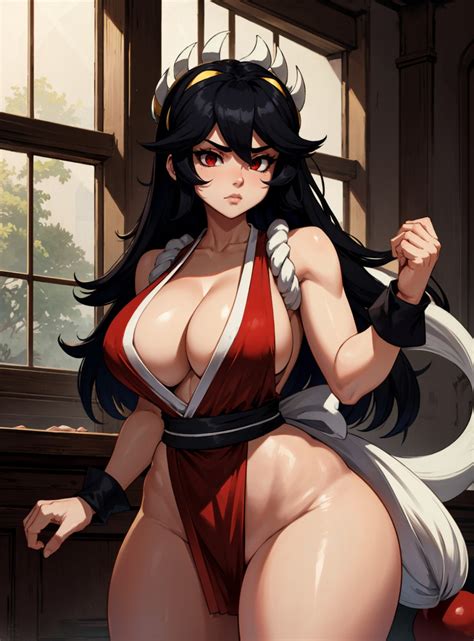 Rule 34 Ai Generated Female Filia Skullgirls Looking At Viewer Mai