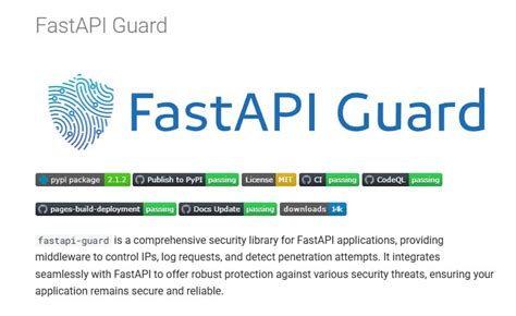 Fastapi 安全防护神器 全方位守护你的 Api Techfoco Techfoco