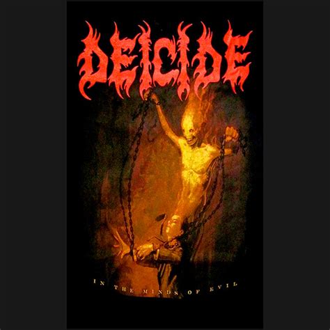 Deicide In The Minds Of Evil Flag Banner Tapestry Necroharmonic